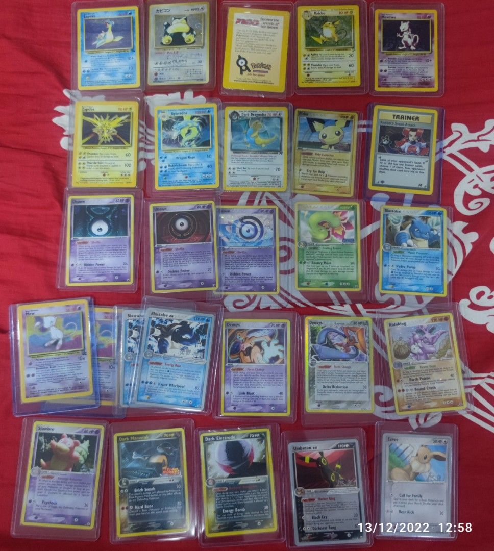 VINTAGE - MODERN POKEMON CARDS TCG, Hobbies & Toys, Toys & Games on ...
