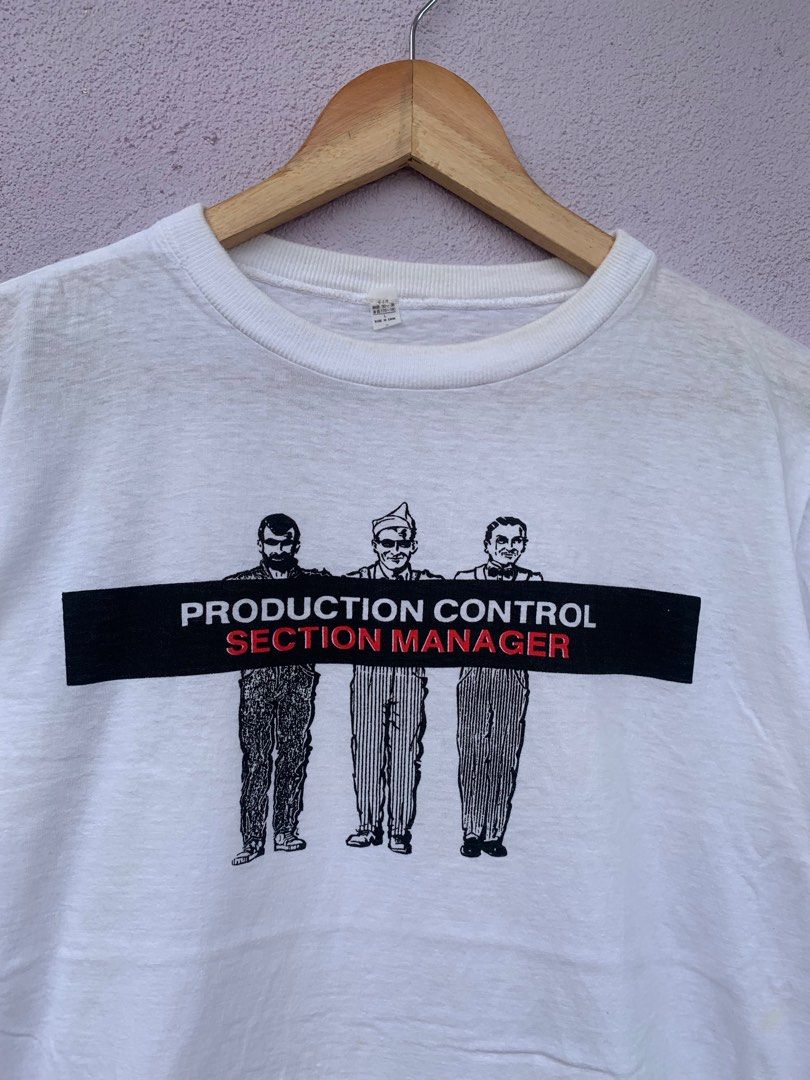 Vintage Production Control Tshirt, Men's Fashion, Tops & Sets, Tshirts ...