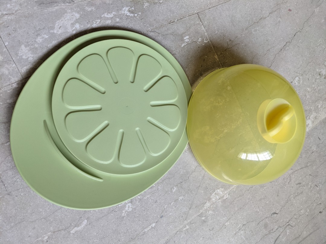 Vintage Tupperware Cake, Buns and Pastry Server, Furniture & Home ...