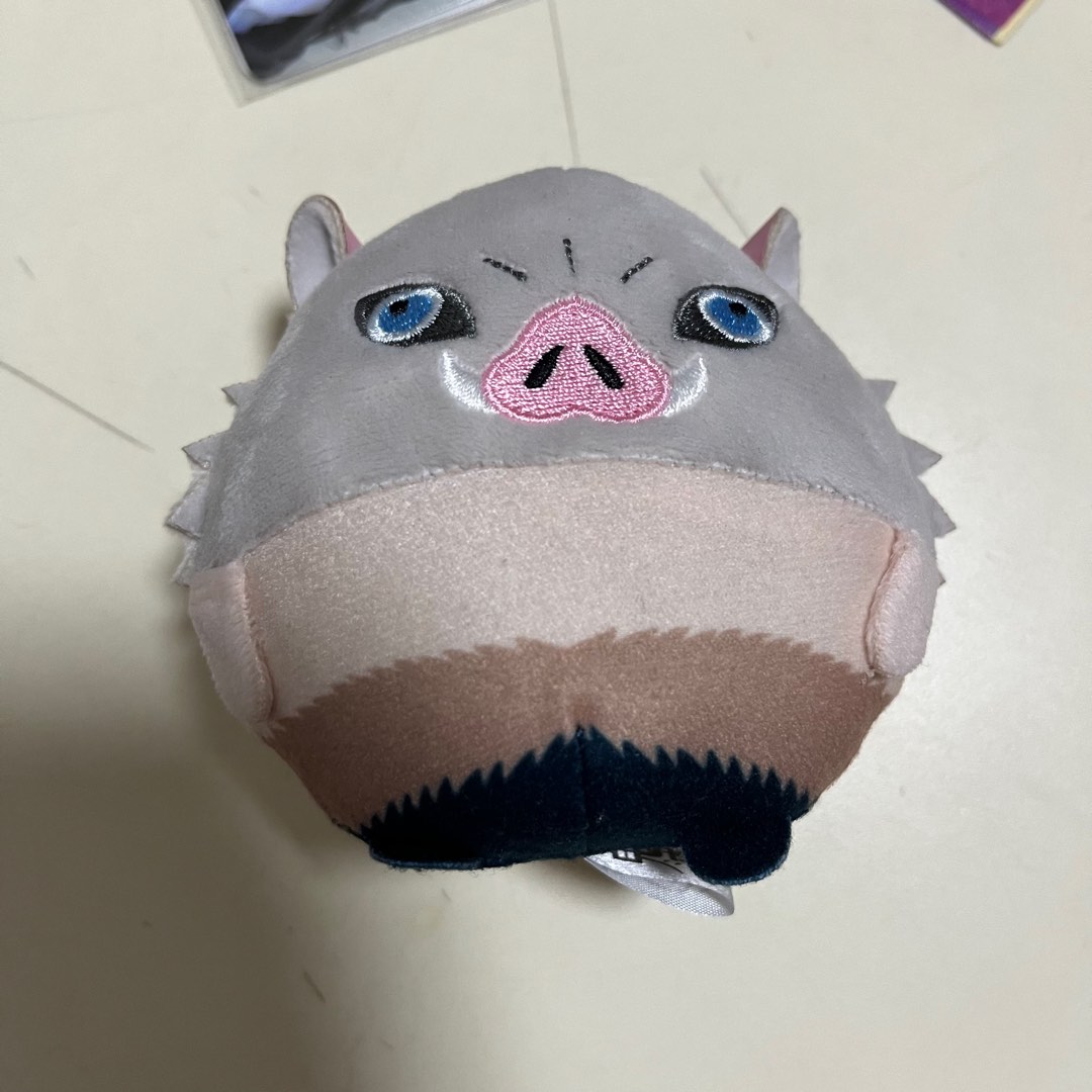 wts demon slayer inosuke fuwa, Hobbies & Toys, Memorabilia ...