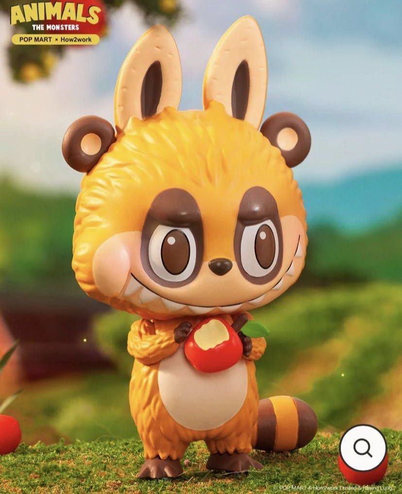 WTS PopMart Animals The Monsters - Raccoon, Hobbies & Toys, Toys ...