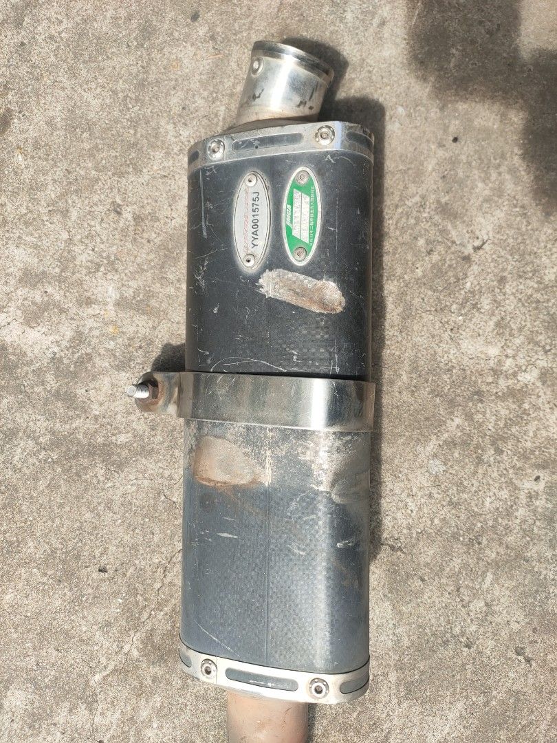 X1r spark 135 yoshi exhaust pipe with certificate, Motorcycles ...
