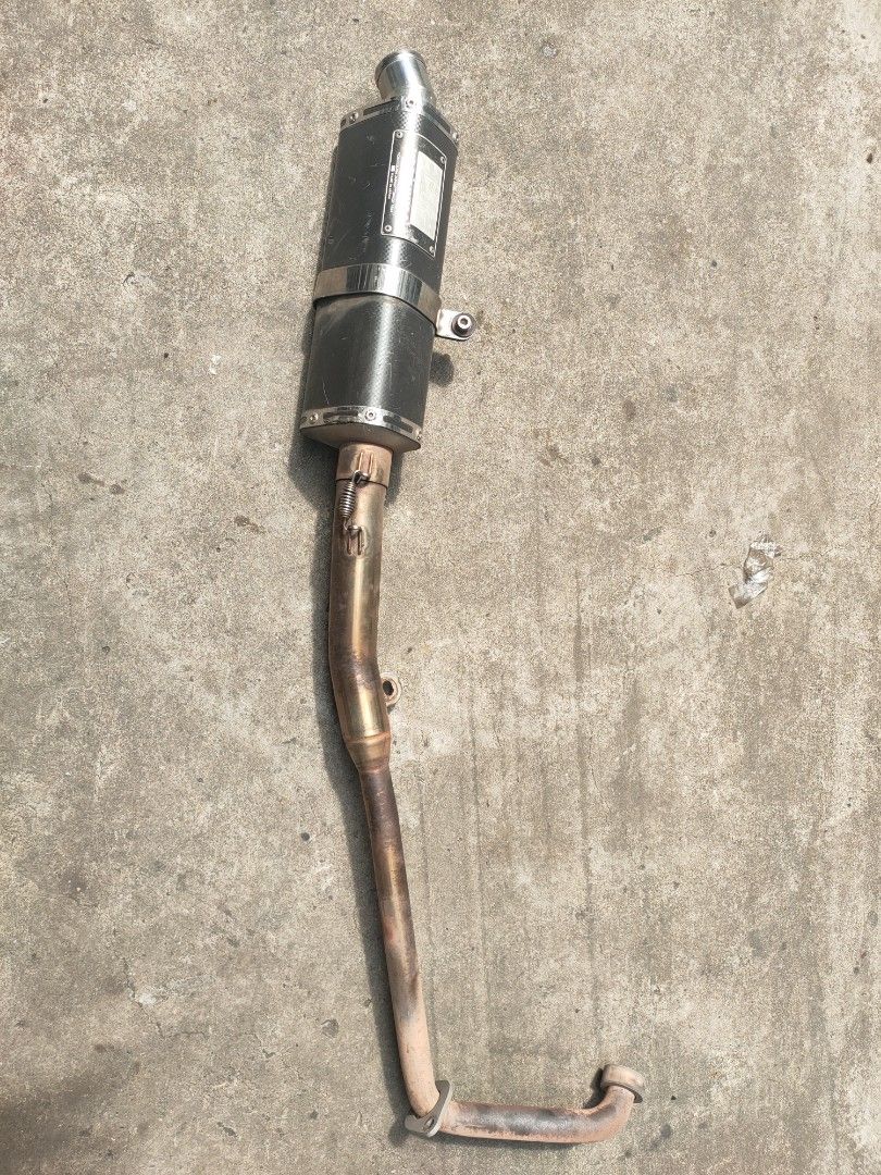X1r spark 135 yoshi exhaust pipe with certificate, Motorcycles ...