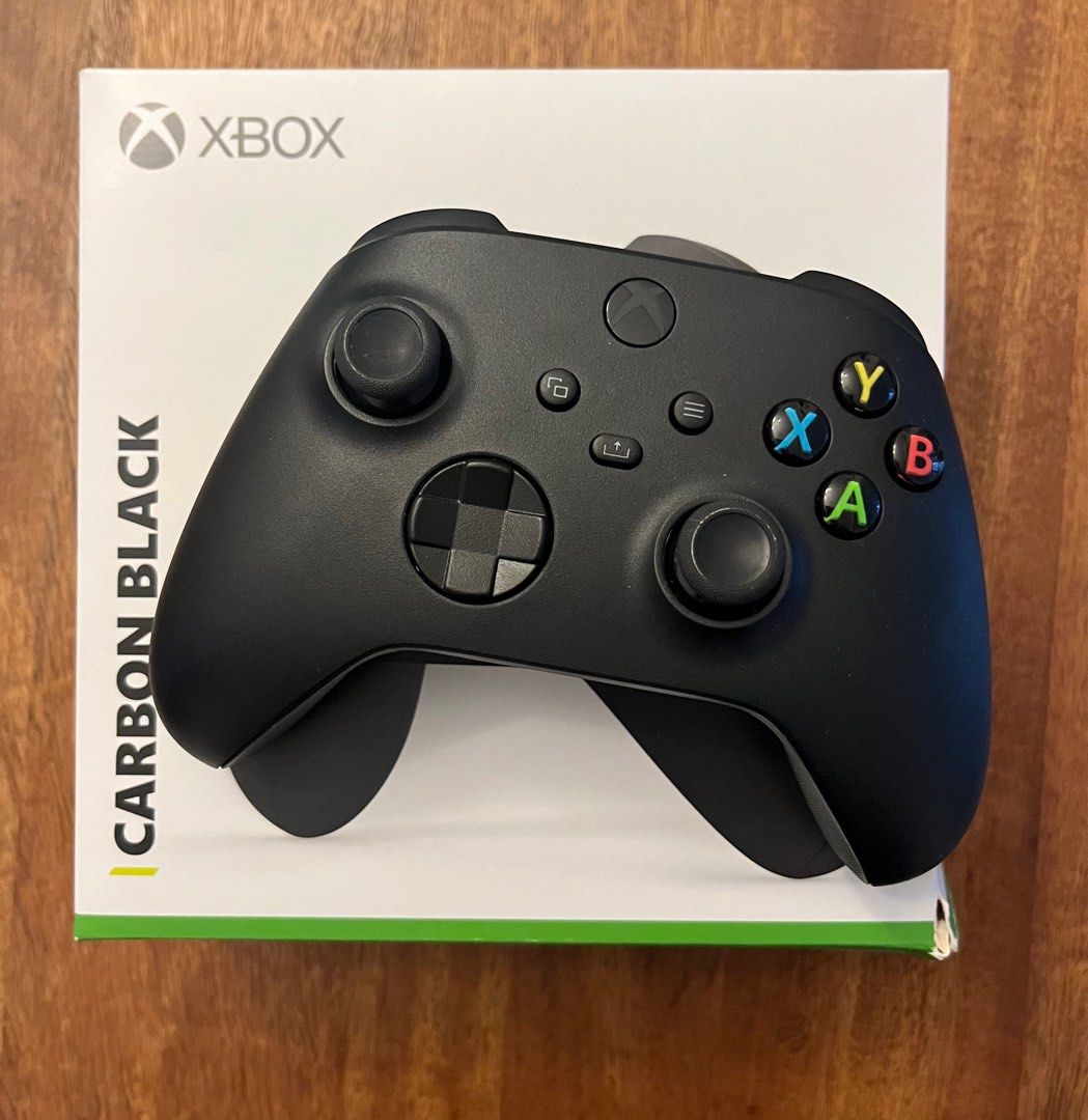 Xbox Wireless Controller - Carbon Black, Video Gaming, Gaming ...