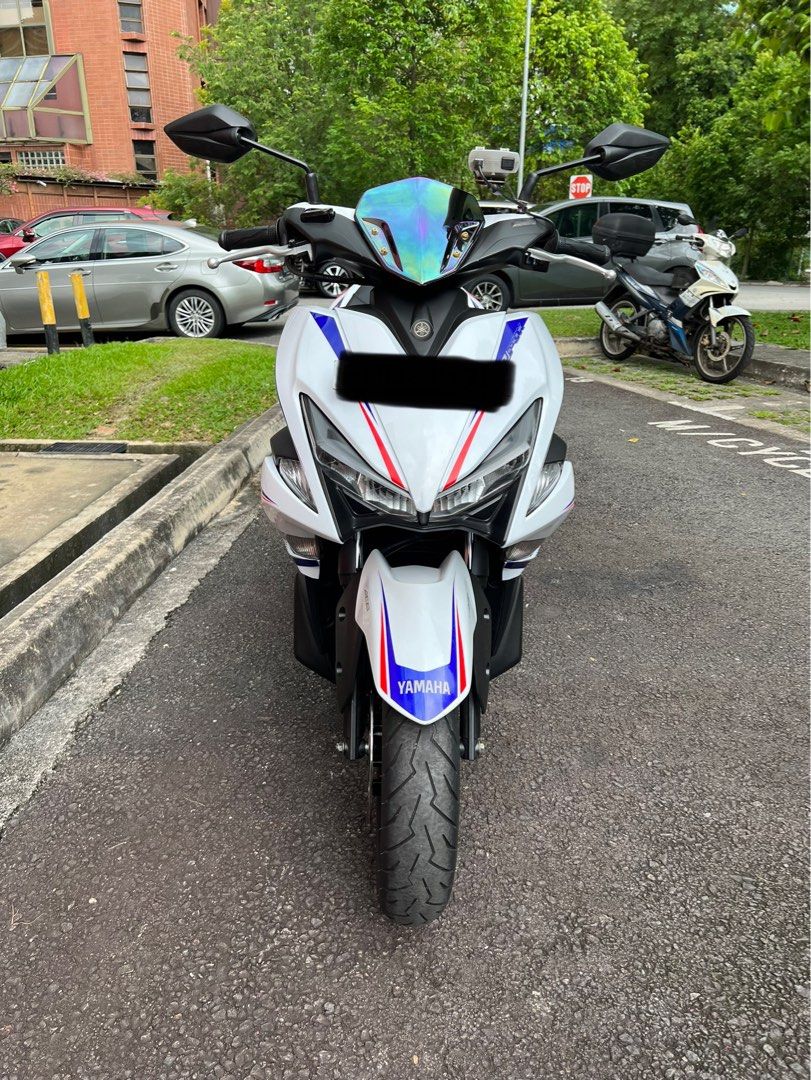 Yamaha Aerox 155 Keyless COE:14/8/2029, Motorcycles, Motorcycles for ...