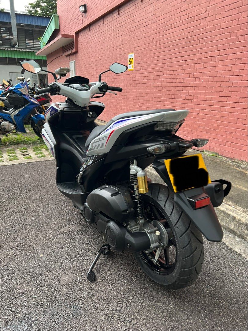 Yamaha Aerox 155 Keyless COE:14/8/2029, Motorcycles, Motorcycles for ...