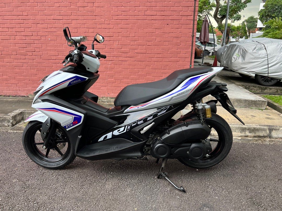 Yamaha Aerox 155 Keyless COE:14/8/2029, Motorcycles, Motorcycles for ...