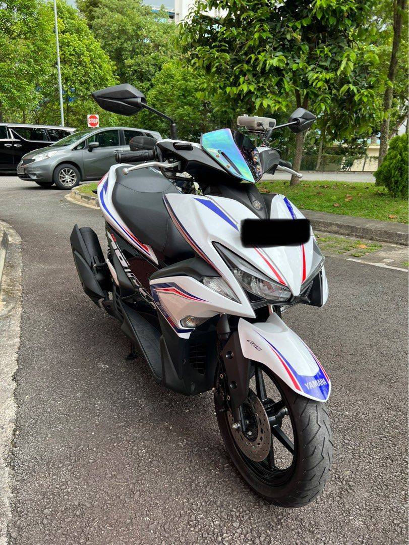 Yamaha Aerox 155 Keyless COE:14/8/2029, Motorcycles, Motorcycles for ...