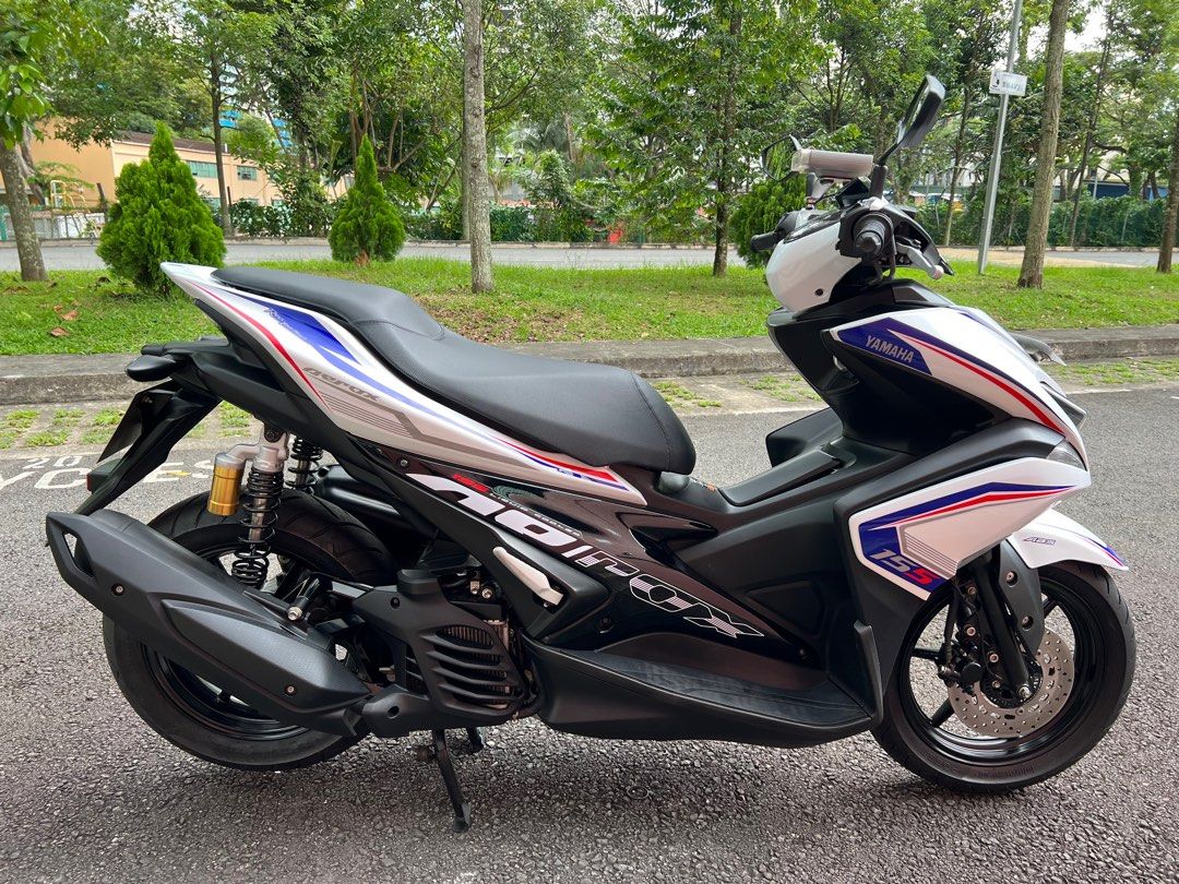 Yamaha Aerox 155 Keyless COE:14/8/2029, Motorcycles, Motorcycles for ...