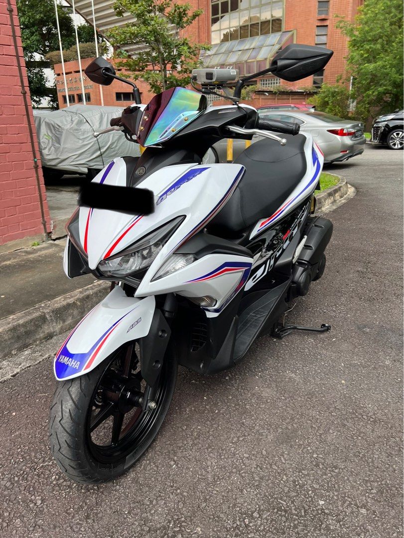 Yamaha Aerox 155 Keyless COE:14/8/2029, Motorcycles, Motorcycles for ...