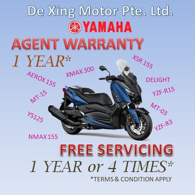 YAMAHA AGENT UNIT PROMOTION pls call 67468582, Motorcycles, Motorcycles ...