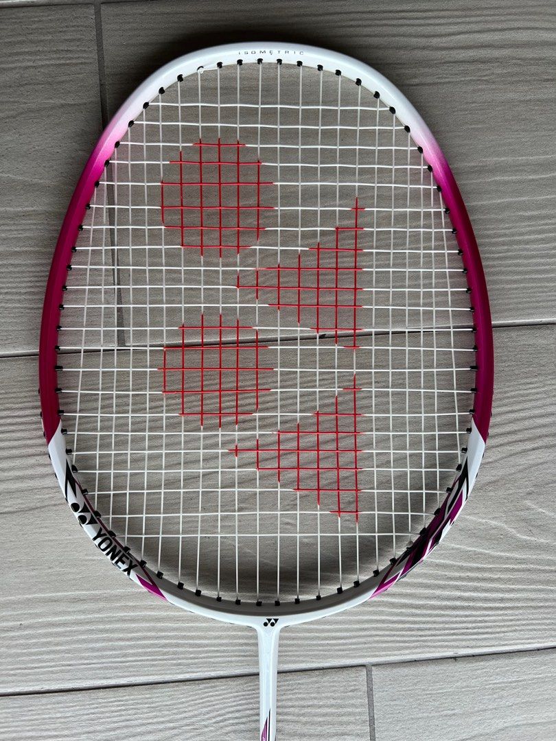 Yonex Nanoray 7000I G4-2U Badminton Racquet (pink), Sports Equipment ...