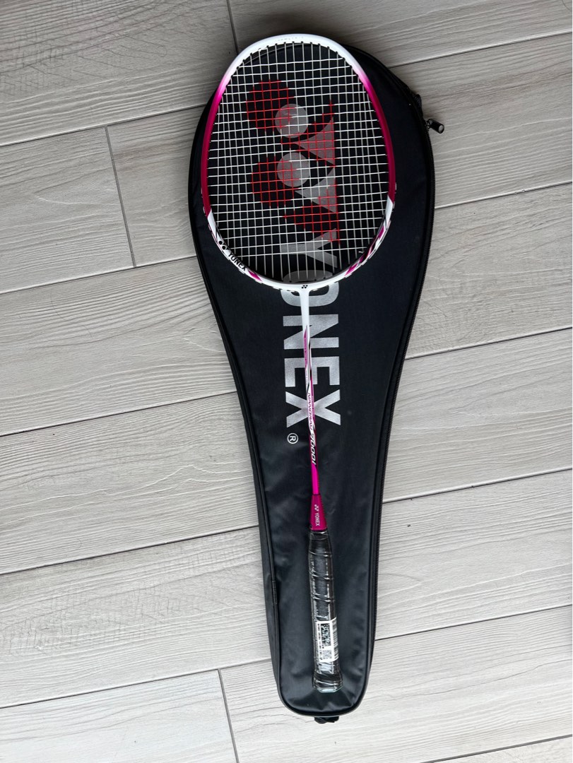 Yonex Nanoray 7000I G4-2U Badminton Racquet (pink), Sports Equipment ...