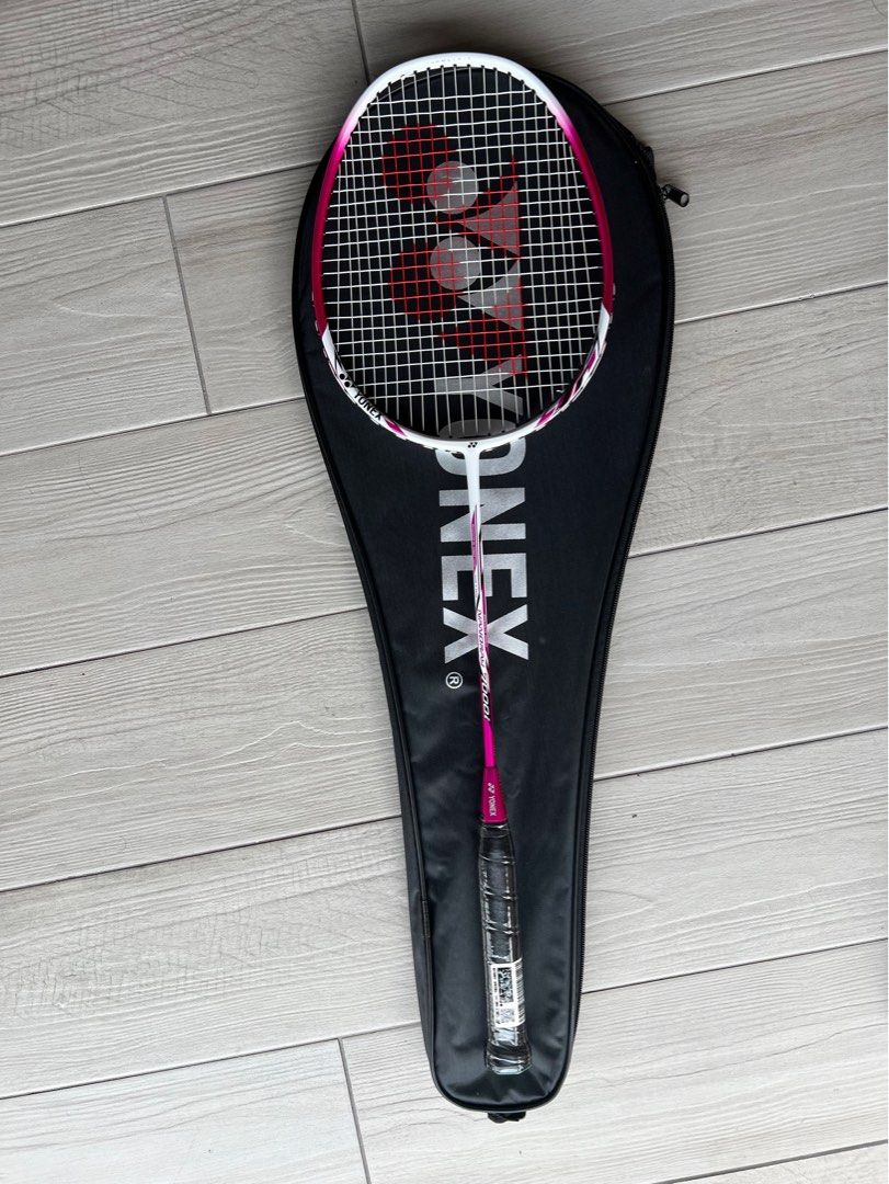 Yonex Nanoray 7000I G4-2U Badminton Racquet (pink), Sports Equipment ...