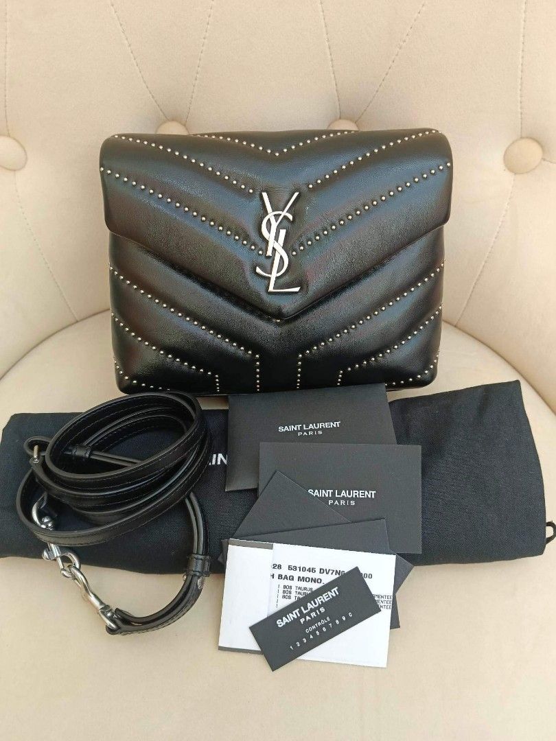 Ysl Lou lou studed, Luxury, Bags & Wallets on Carousell