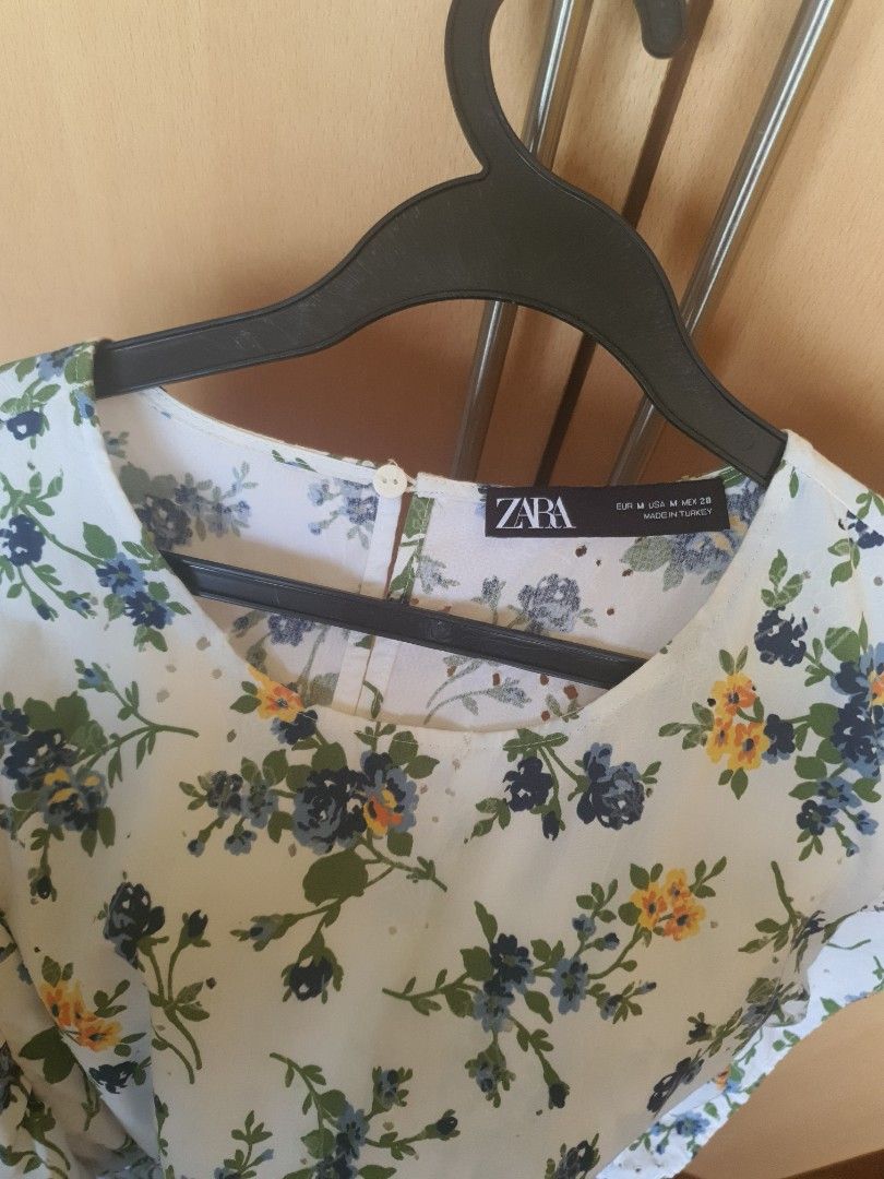 Zara flora, Women's Fashion, Dresses & Sets, Dresses on Carousell