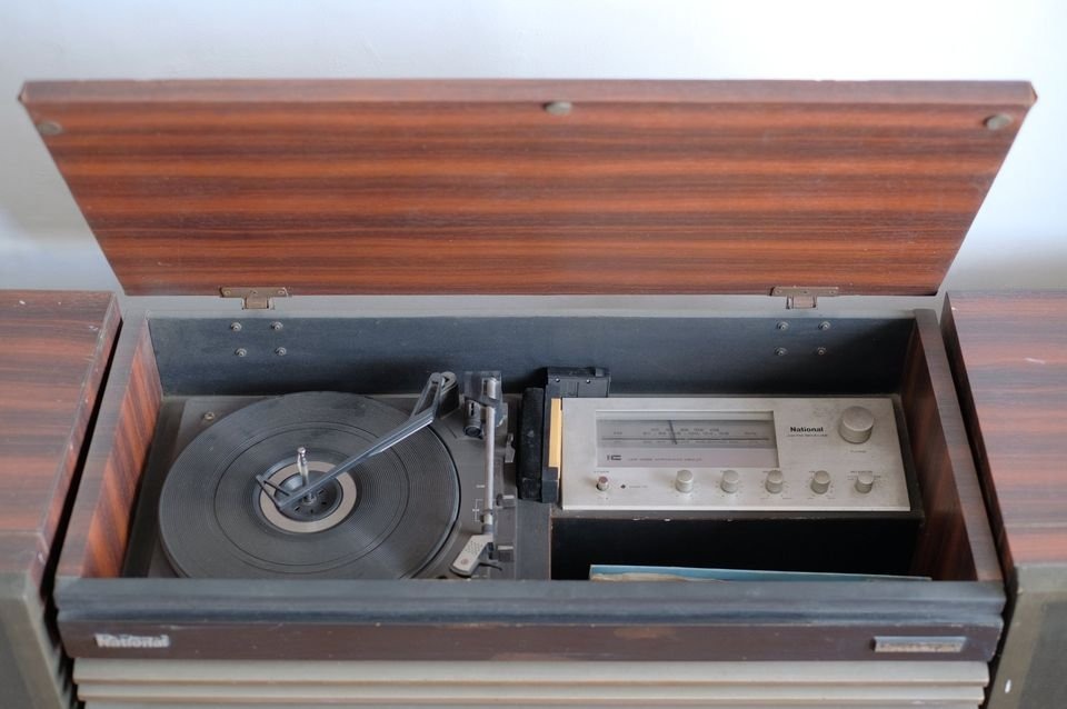 1970s National Vintage Turn Table with Speakers, Audio, Other Audio ...