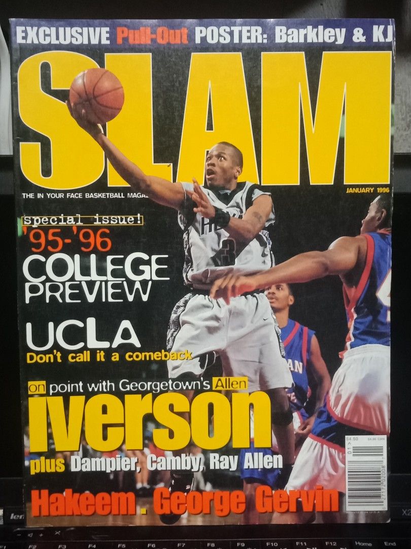 1996 SLAM MAGAZINE US EDITION, Hobbies & Toys, Books & Magazines ...