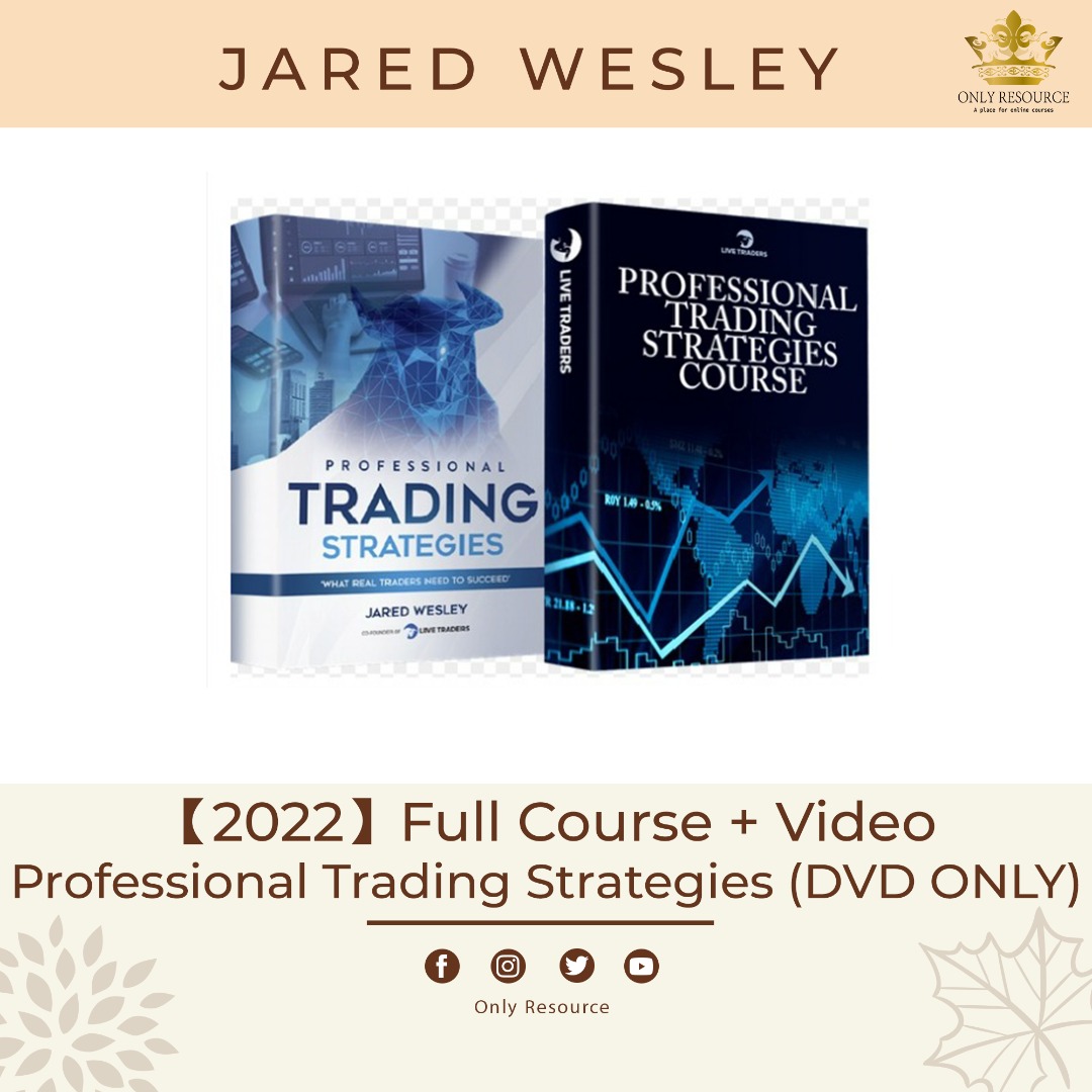 【2022】Jared Wesley - Professional Trading Strategies (DVD + NO PDF ...