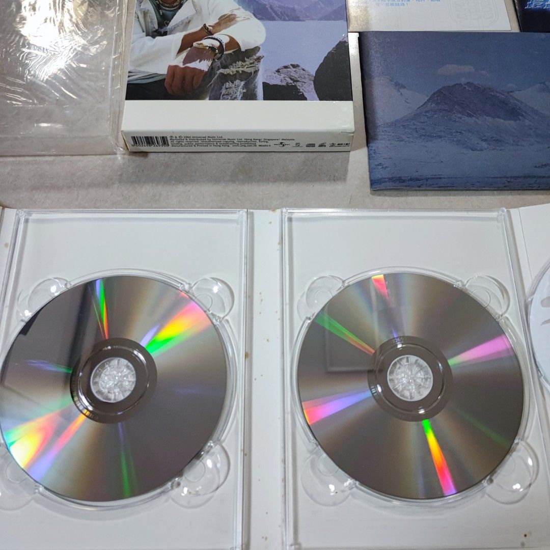 95％new 譚詠麟 Alan Tam 天.地 專輯 2CD+VCD 講不岀的告別 刀郎 合唱 / 2004年 環球唱片 ＃罕有保留原裝膠袋及貼紙 全套齊 兩CD近完美 接近全新, 興趣及遊戲 ...