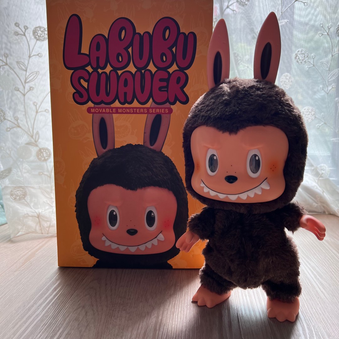 (交換文） 用 原色 How2work Labubu Swaver 換 Vans Labubu Swaver 黑色, 興趣及遊戲, 玩具 ...