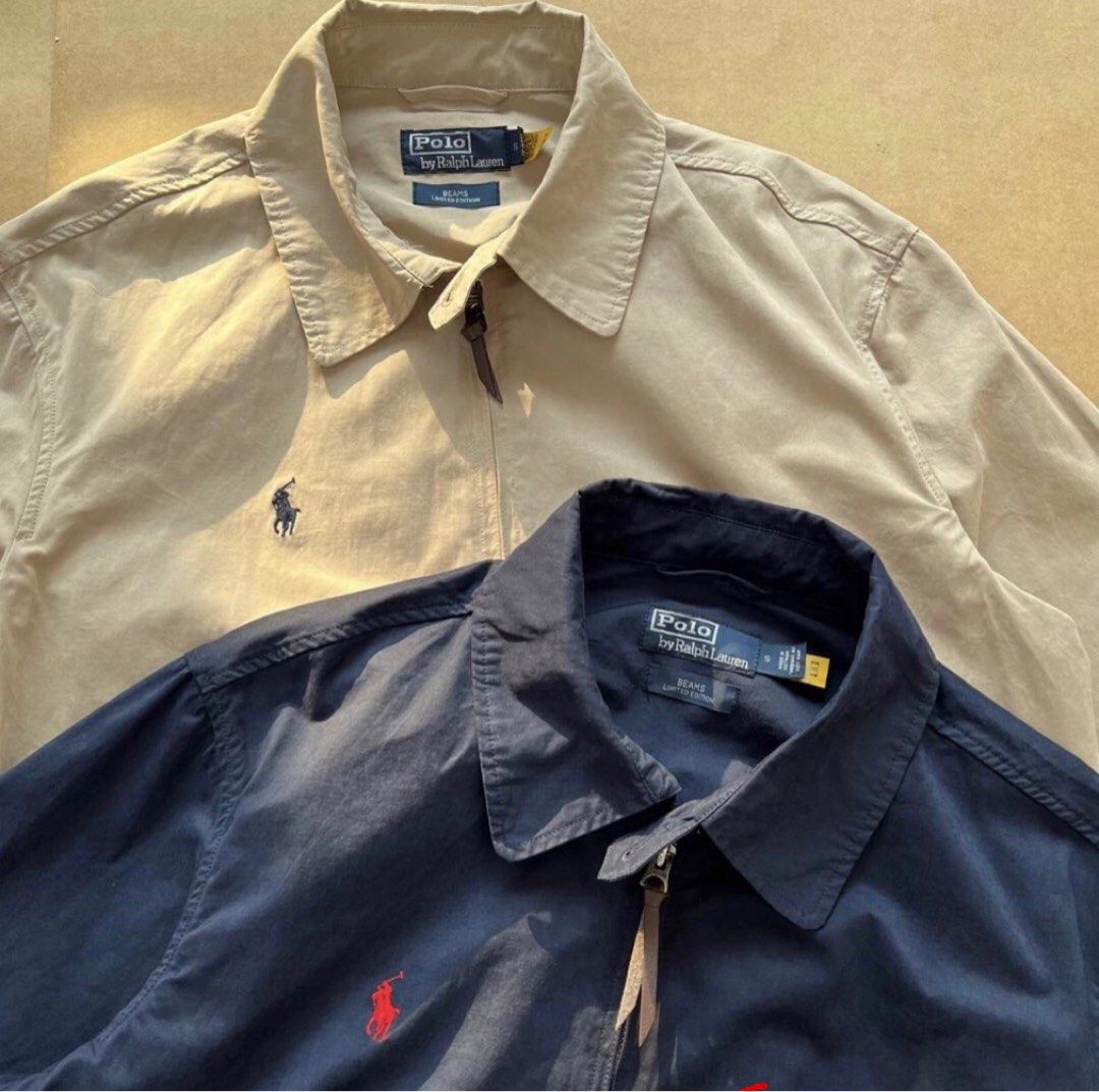 日本預訂 polo Ralph Lauren x beams japan 刺繡logo 外套, 男裝, 外套及戶外衣服 - Carousell