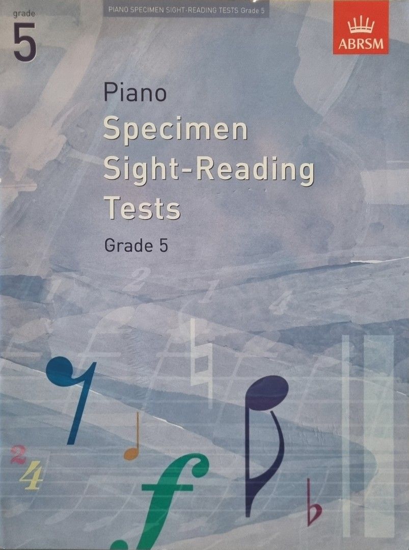 ABRSM Piano Sight Reading Grades 3 / 5 / 6 / 7 / 8, Hobbies & Toys ...