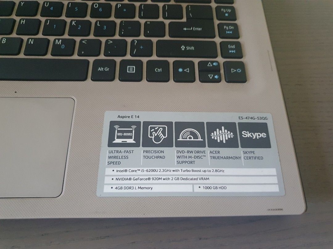 ACER Aspire Laptop 4GB RAM 1 TB Storage Puchong PJ Sunway, Computers ...