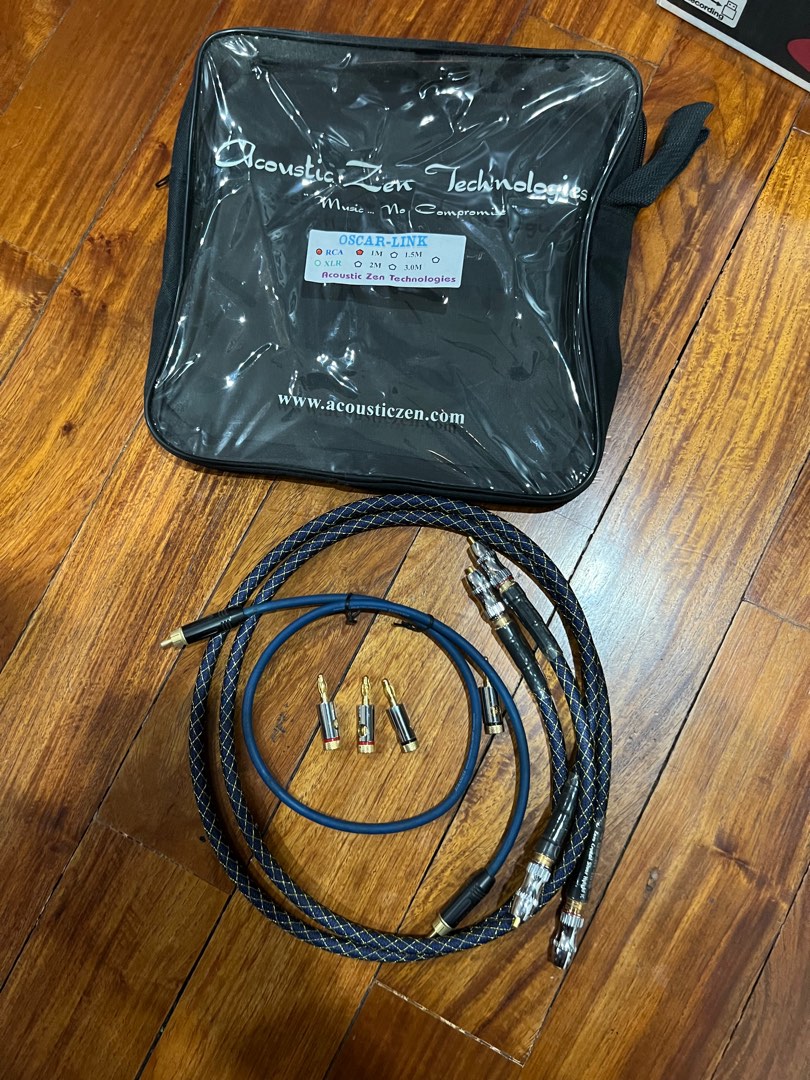 Acoustic zen audio equipment wiring, Audio, Other Audio Equipment on ...