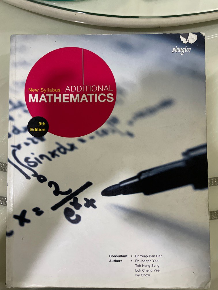 Additional mathematics 9th edition, Hobbies & Toys, Books & Magazines ...