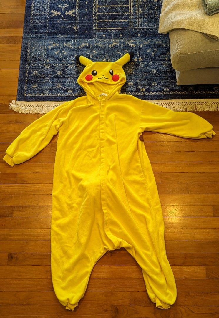 Adult Pikachu costume, Hobbies & Toys, Memorabilia & Collectibles, Fan ...