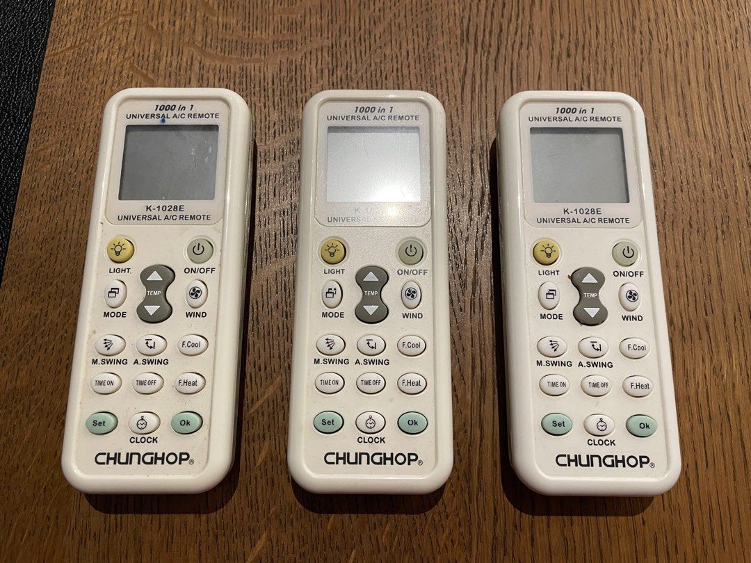 Aircon Universal Controllers, TV & Home Appliances, Air Conditioners ...