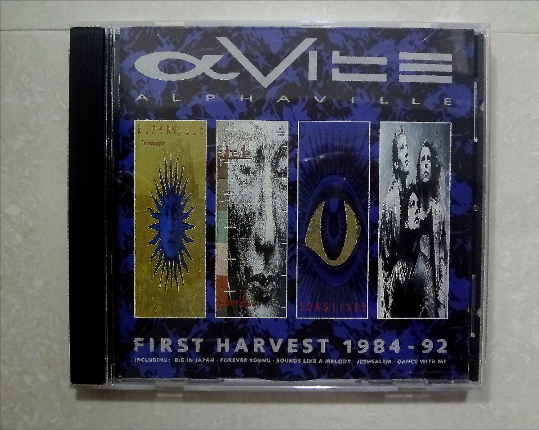 Alphaville CD First Harvest 1984 -92, Hobbies & Toys, Music & Media ...