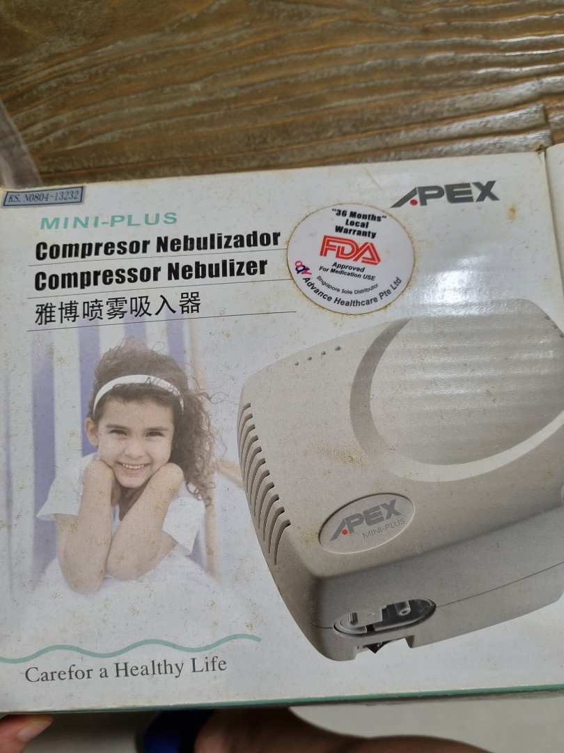 Apex Nebulizer Health And Nutrition Medical Supplies And Tools On Carousell