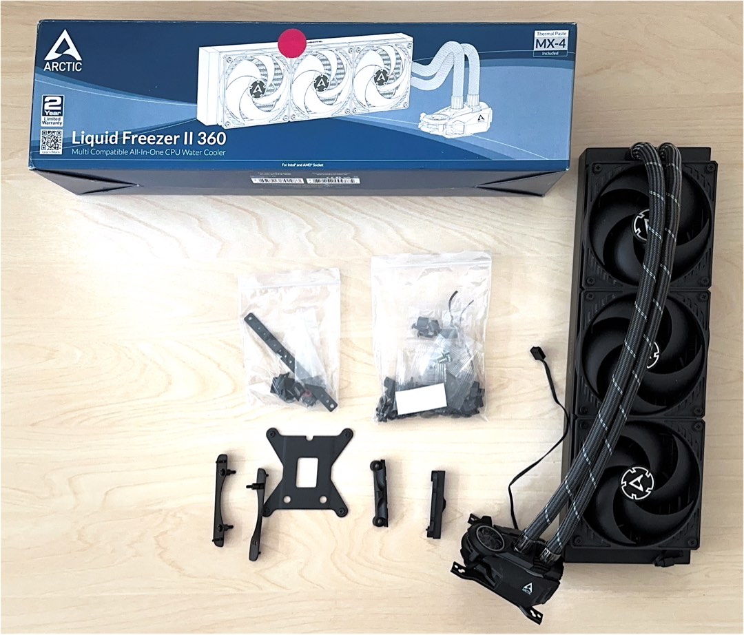 Arctic Liquid Freezer II 360, Computers & Tech, Parts & Accessories ...