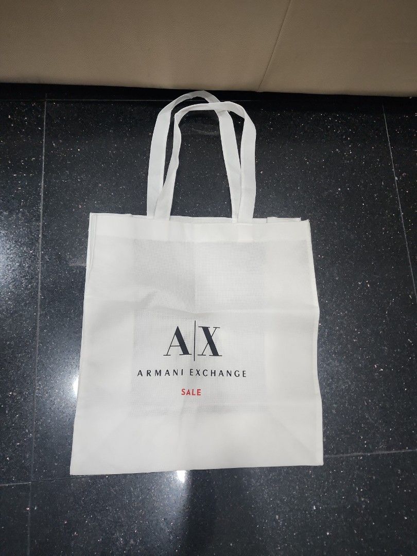 Armani Exchange AX recycle bag, Women's Fashion, Jewelry & Organisers ...