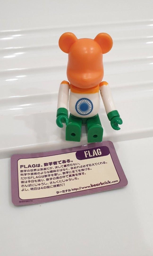 Authentic Bearbrick 100% Flag Serie 18, Hobbies & Toys, Toys & Games on ...