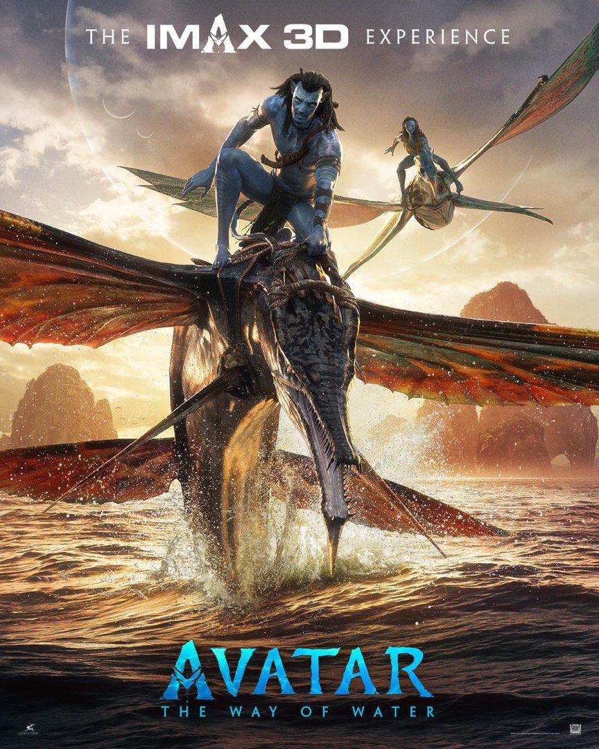 Avatar The Way of Water A3 Poster 阿凡達 水之道 IMAX 電影海報 Avatar 2 紀念品, 興趣及遊戲, 收藏品及紀念品, 郵票及印刷品 - Carousell