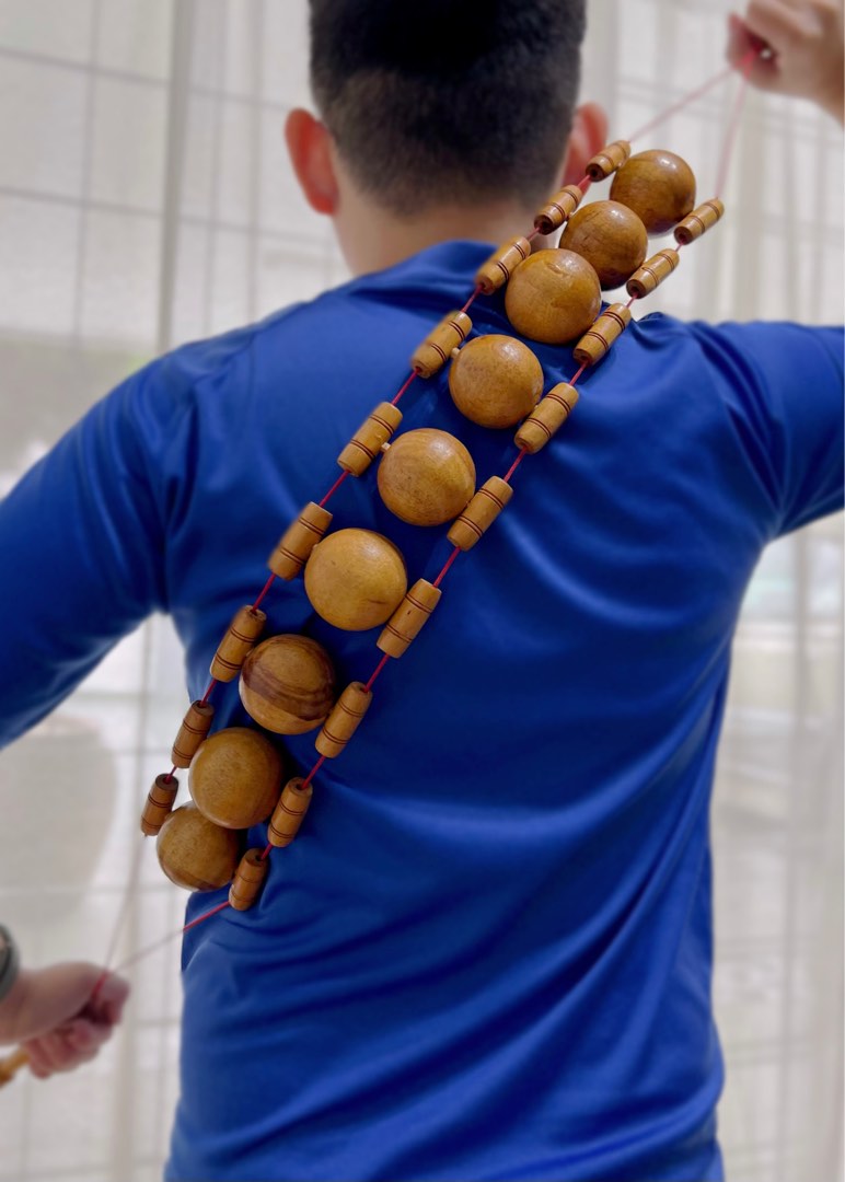 Back Wooden Massage Rollers Health And Nutrition Massage Devices On Carousell