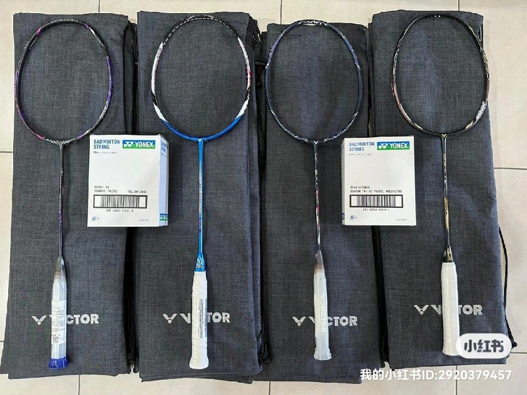Badminton Racket-Yonex And Victor, Sports Equipment, Sports & Games ...