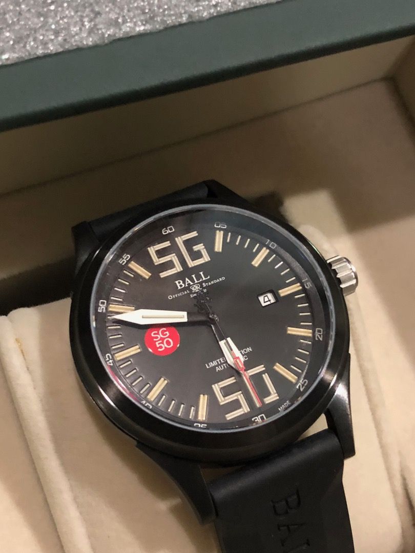 BALL Fireman Night Train SG50 Commemorative Watch - Limited Edition ...