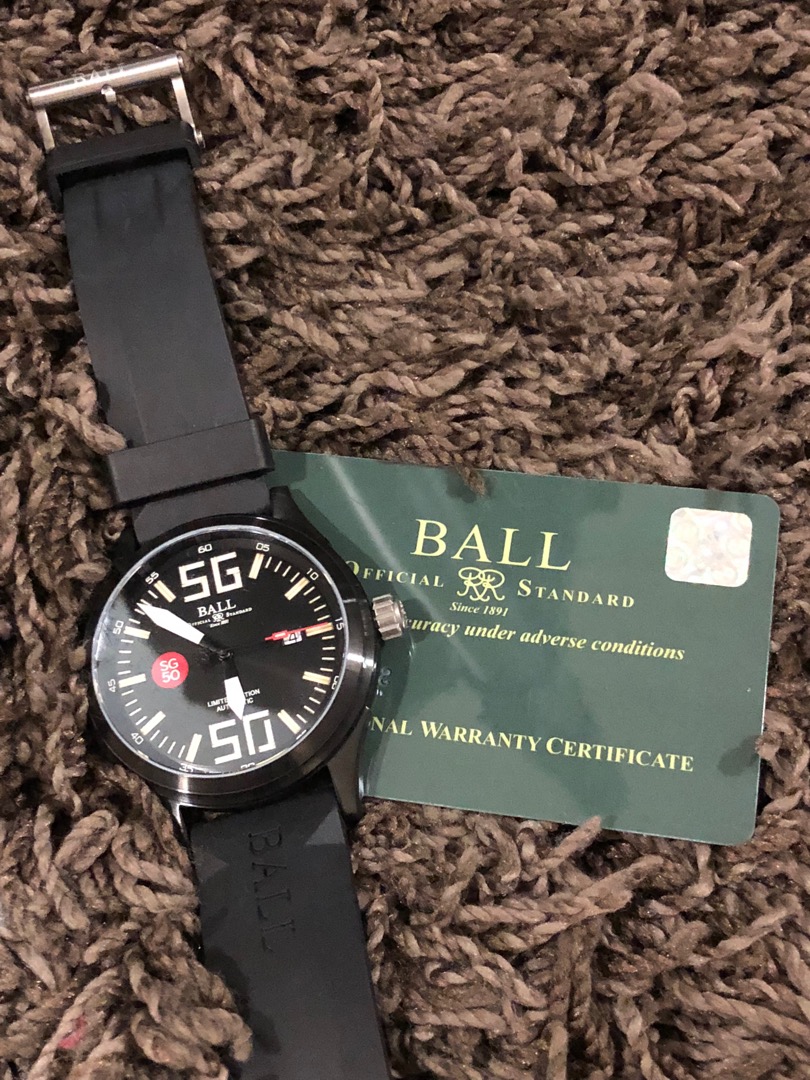 BALL Fireman Night Train SG50 Commemorative Watch - Limited Edition ...