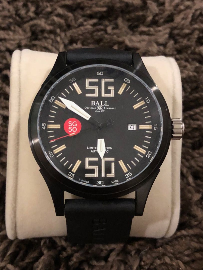 BALL Fireman Night Train SG50 Commemorative Watch - Limited Edition ...