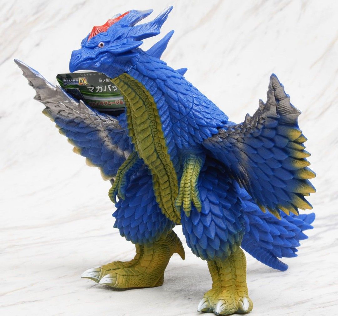 [包郵]全新日版Bandai Ultra Monster Ultraman 超人 Orb 怪獸 DX Maga Basser 軟膠Figure ...