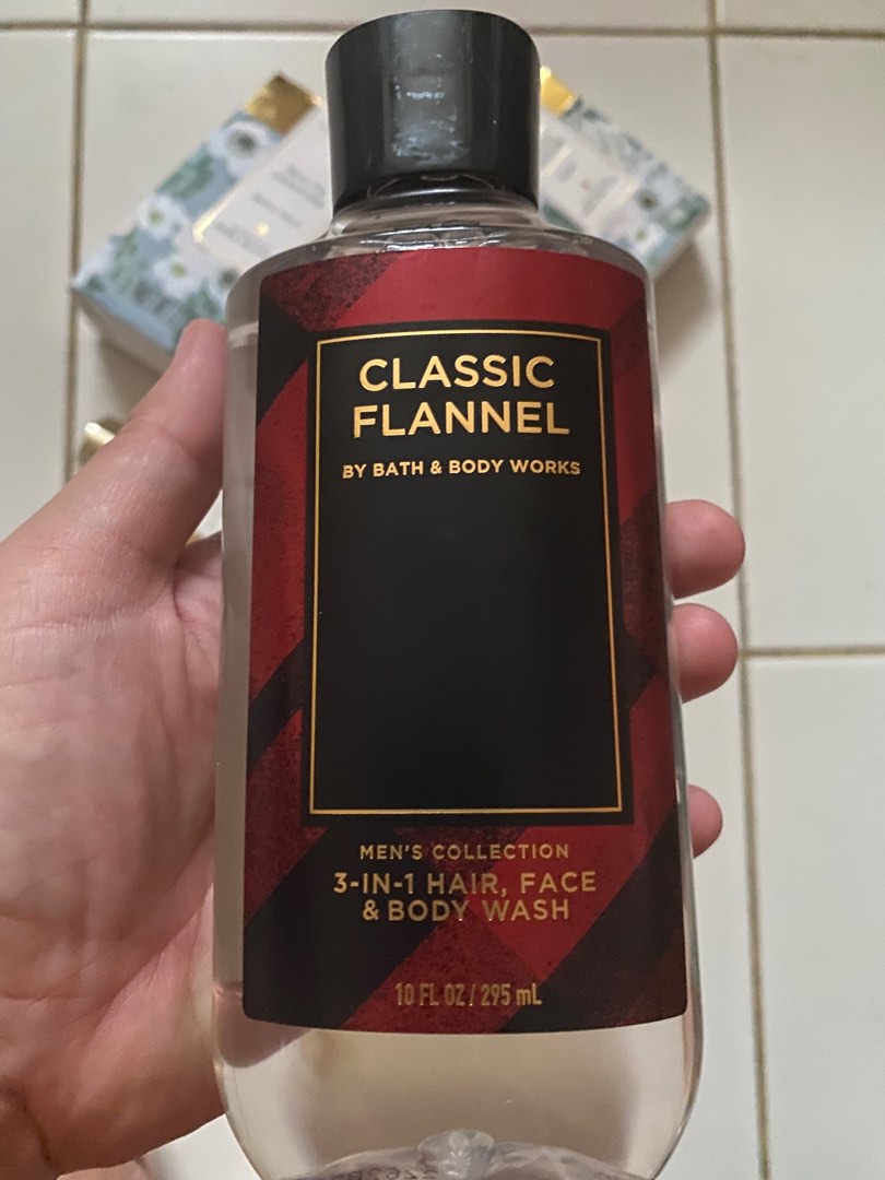 Bath&Body Works Classic Flannel, Beauty & Personal Care, Bath & Body ...