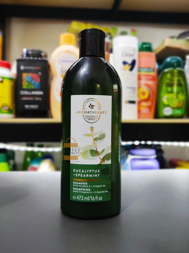 BBW Aromatherapy Eucalyptus Spearmint Shampoo 473ml, Beauty & Personal Care, Hair on Carousell
