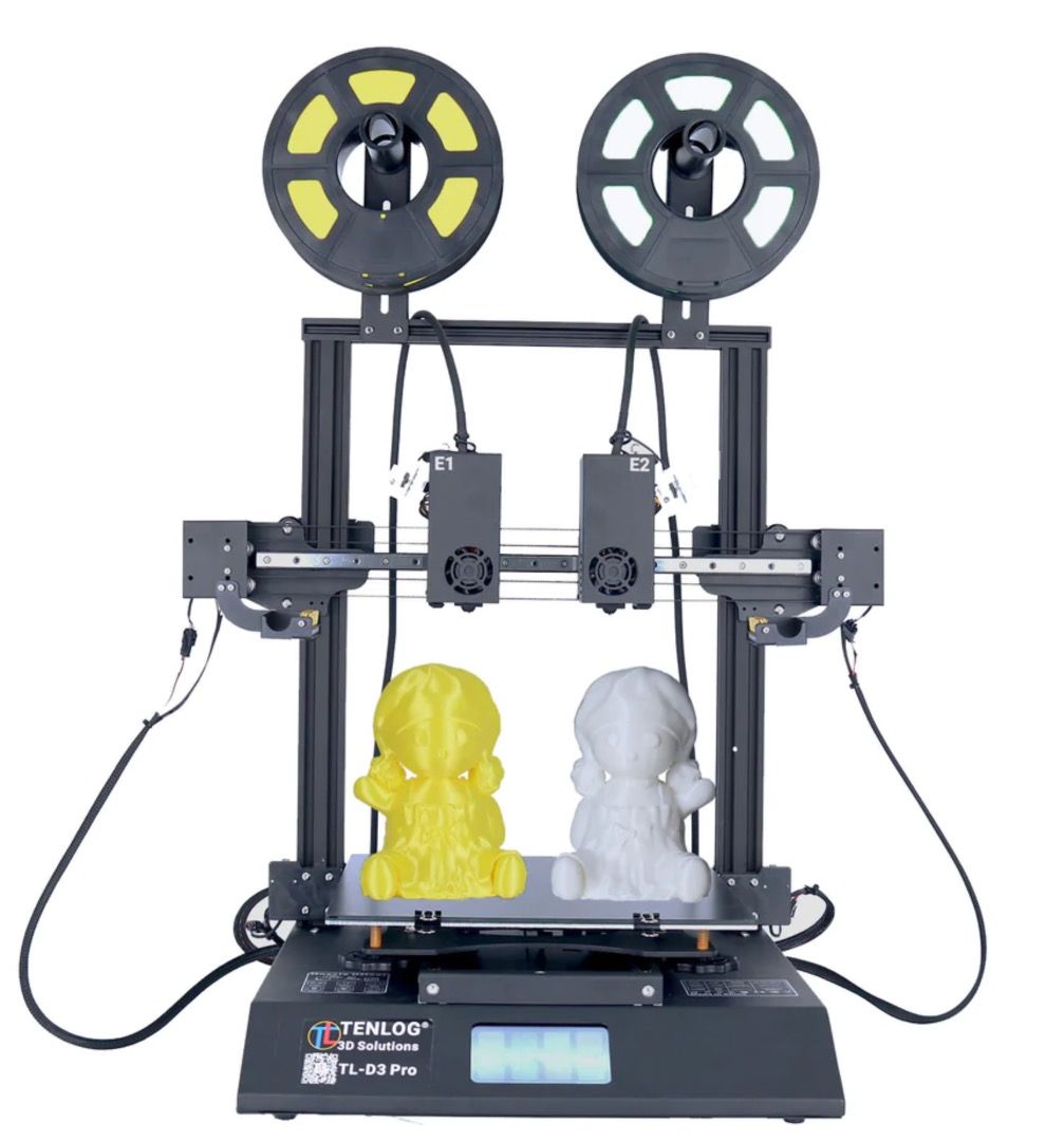 BEST OFFER - 2 printers (IDEX & Wanhao) together - TL D3Pro & Wanhao D9 300 Mk1 - *Used* for ...