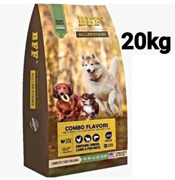 BFF Combo Dog Food - All Life Stages (20kg), Pet Supplies, Pet Food on ...