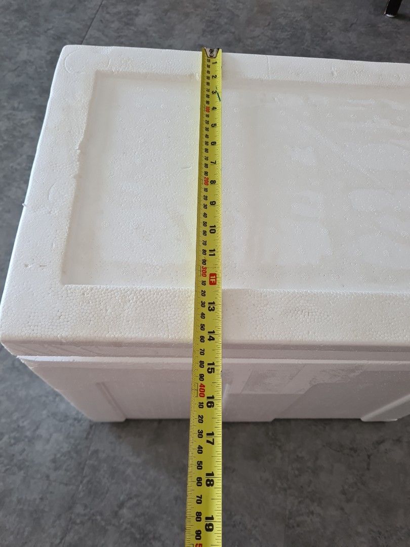 Big Styrofoam box, Furniture & Home Living, Kitchenware & Tableware ...