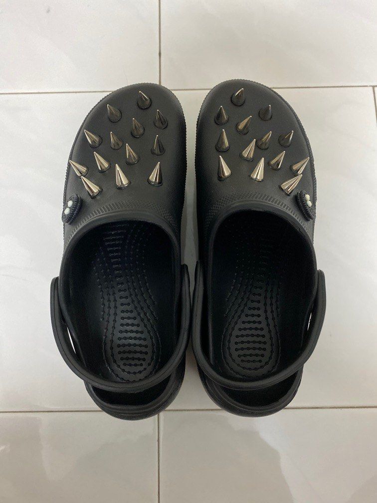 Black Crocs, Women's Fashion, Footwear, Wedges on Carousell